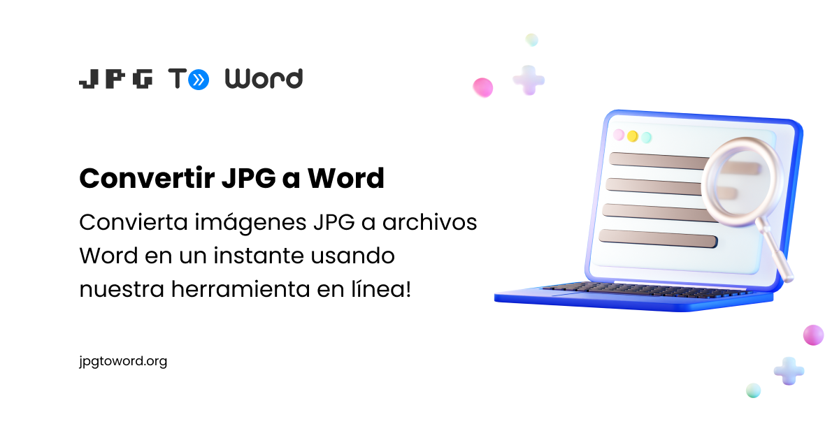 Convertir JPG a Word (Gratis, rápida y precisa)
